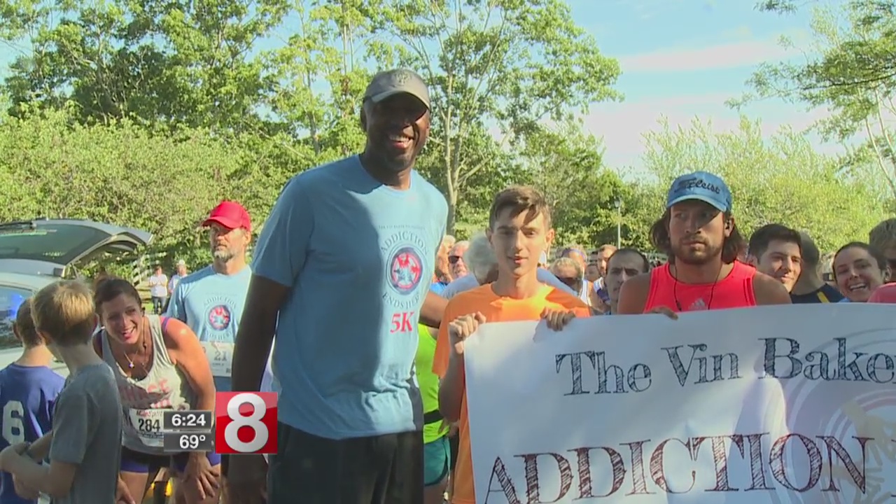Vin Baker holds first-annual 5K to battle addiction – WTNH.com