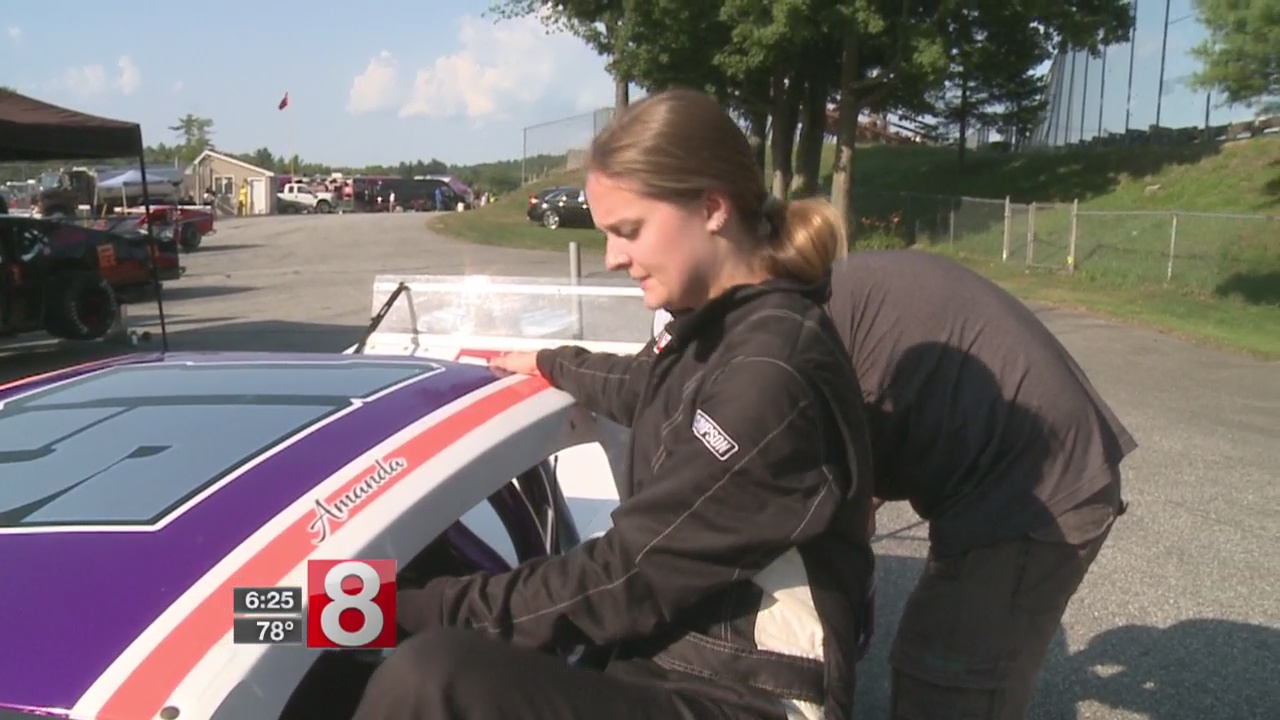 18-year-old Amanda West making her name at Stafford Motor Speedway ...