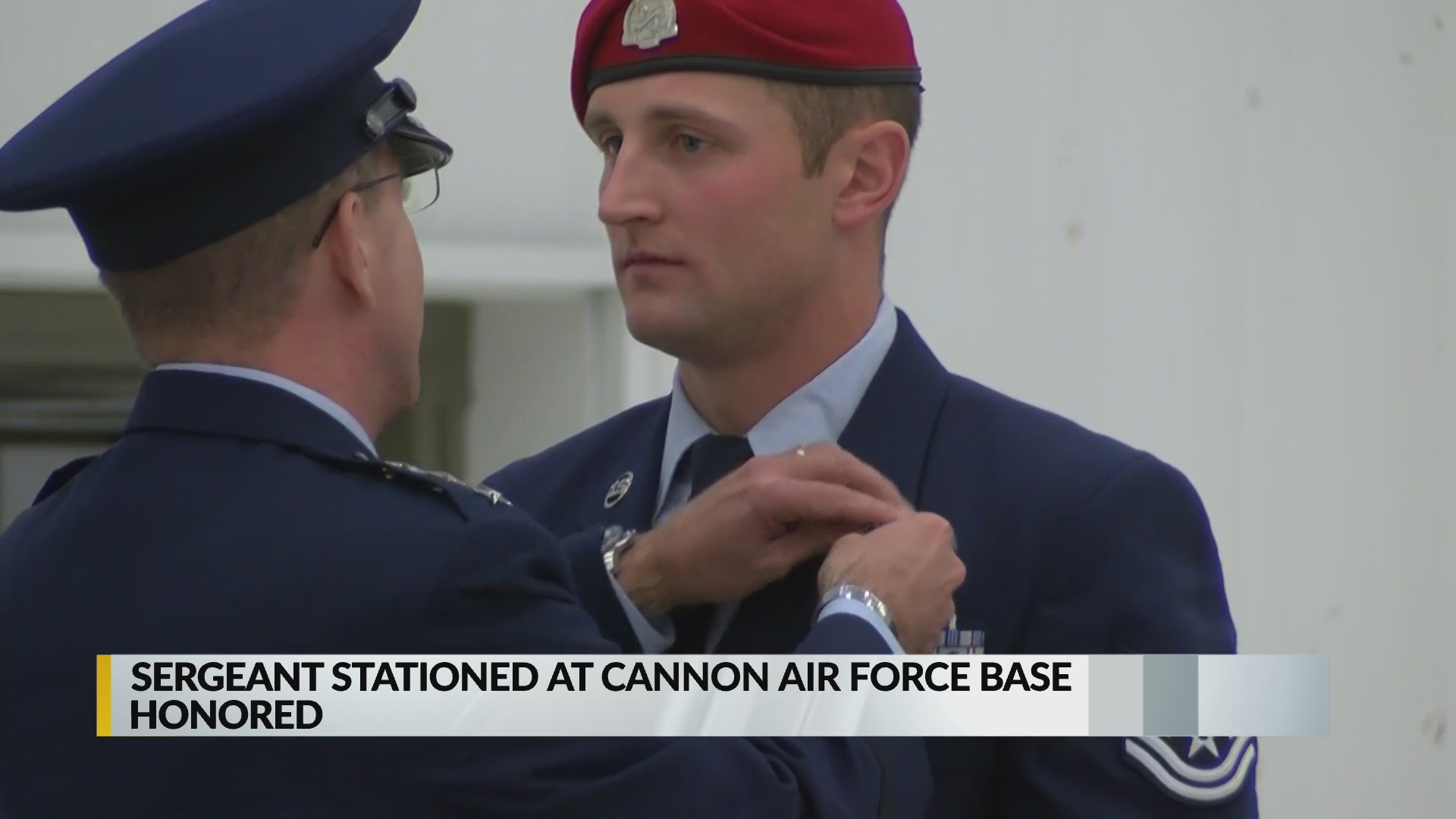 Cannon Air Force Base sergeant receives nation’s third-highest honor ...