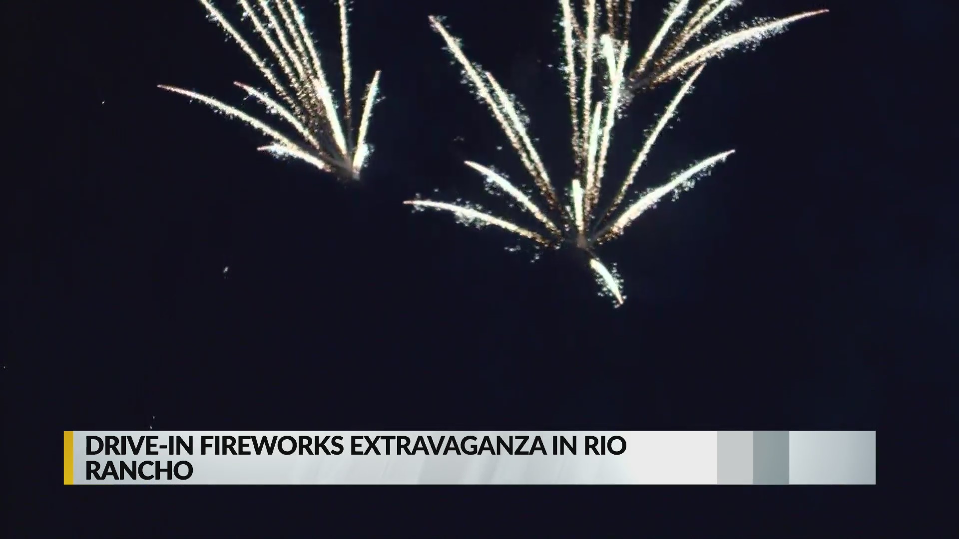 Rio Rancho holds drive-in fireworks experience – KRQE NEWS 13 ...