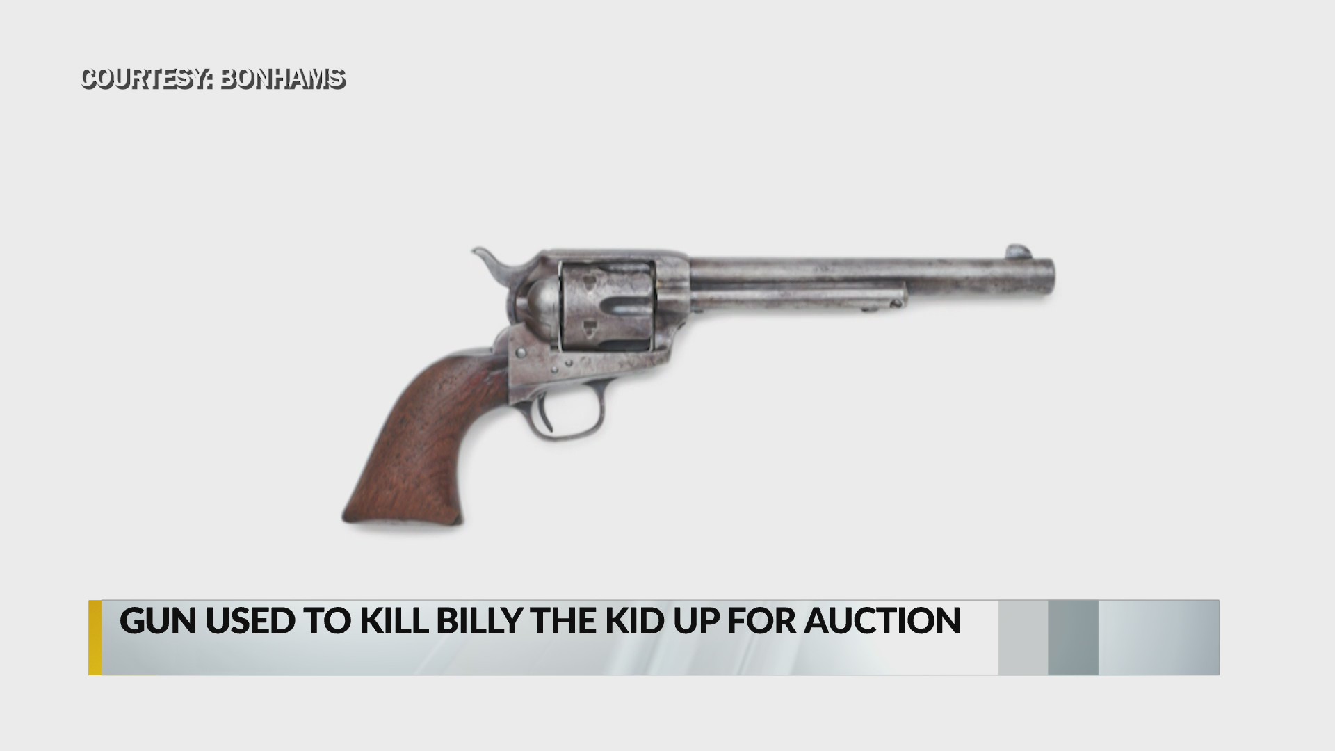 Alleged Billy the Kid murder weapon up for auction – KRQE NEWS 13 ...