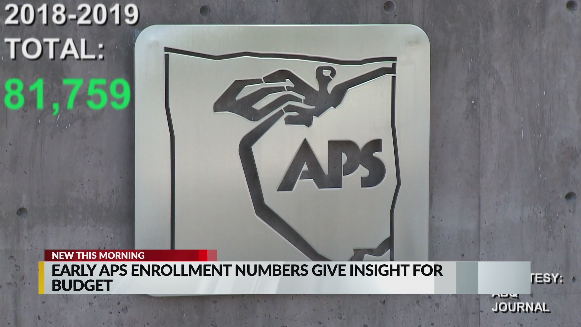 Early APS enrollment numbers give insight into budget – KRQE NEWS 13 ...
