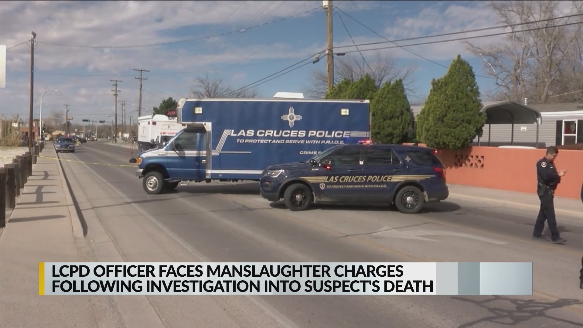 Las Cruces cop charged with manslaughter – KRQE NEWS 13 – Breaking News ...