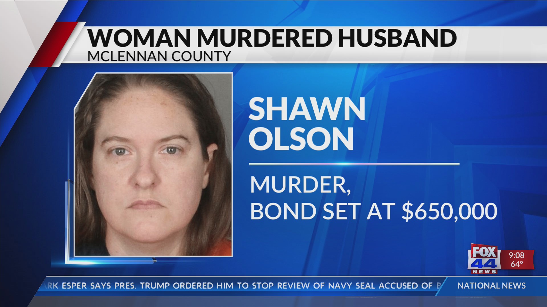 Woman Charged With Murdering Her Husband Now In Mclennan County Jail