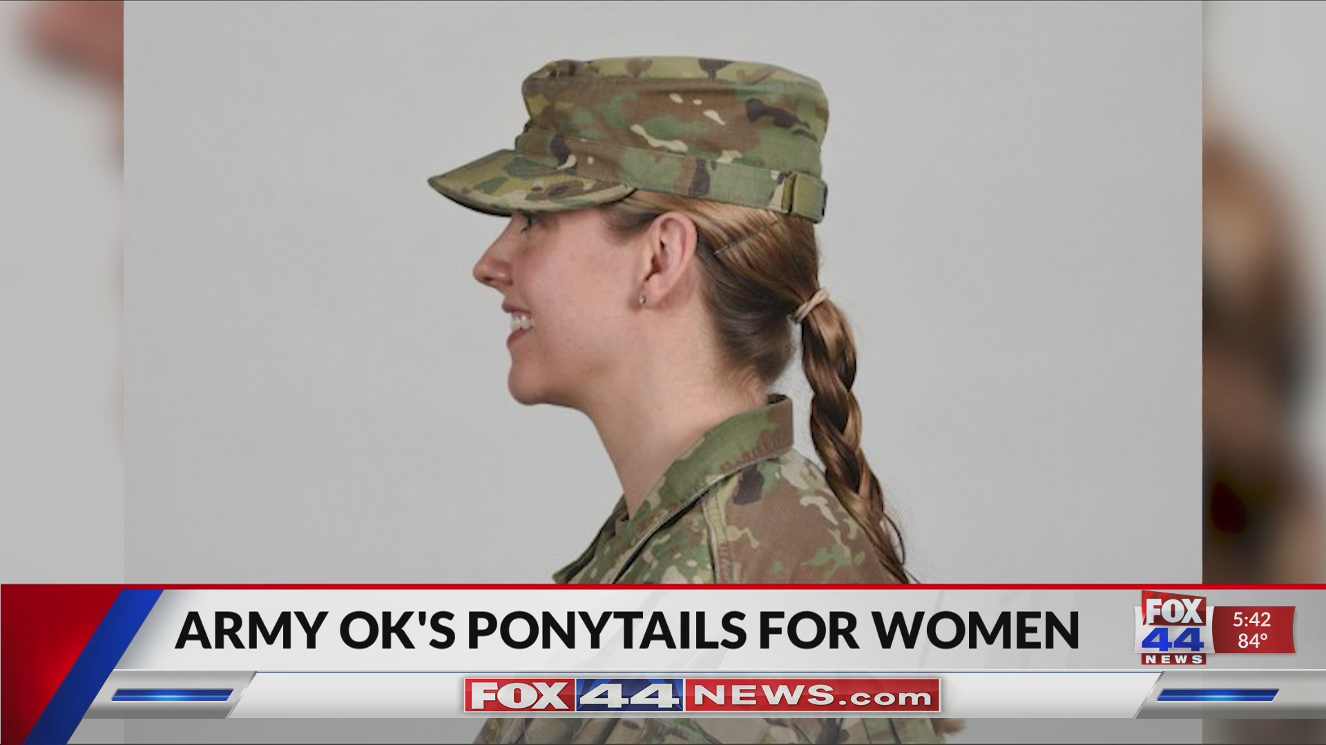 Army authorizes female soldiers ponytails in all uniforms – KWKT – FOX 44