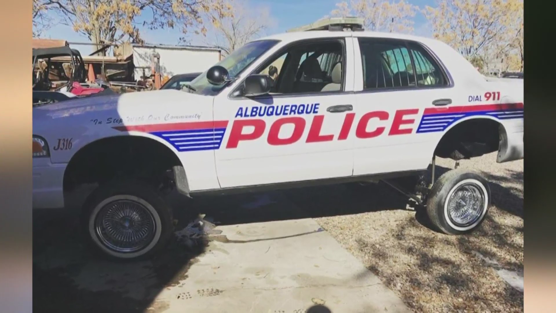 APD lowrider in progress – KRQE NEWS 13 – Breaking News, Albuquerque ...