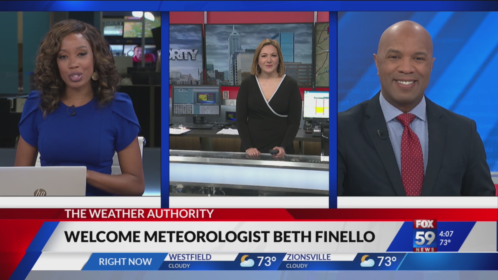 First at Four welcomes new meteorologist Beth Finello – Fox 59