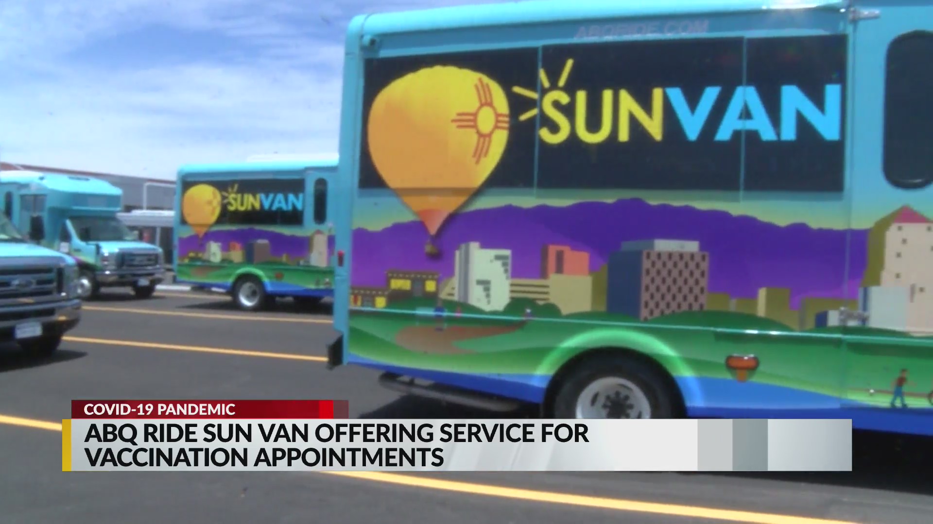 ABQ Ride Sun Van offering service for vaccination appointments – KRQE ...