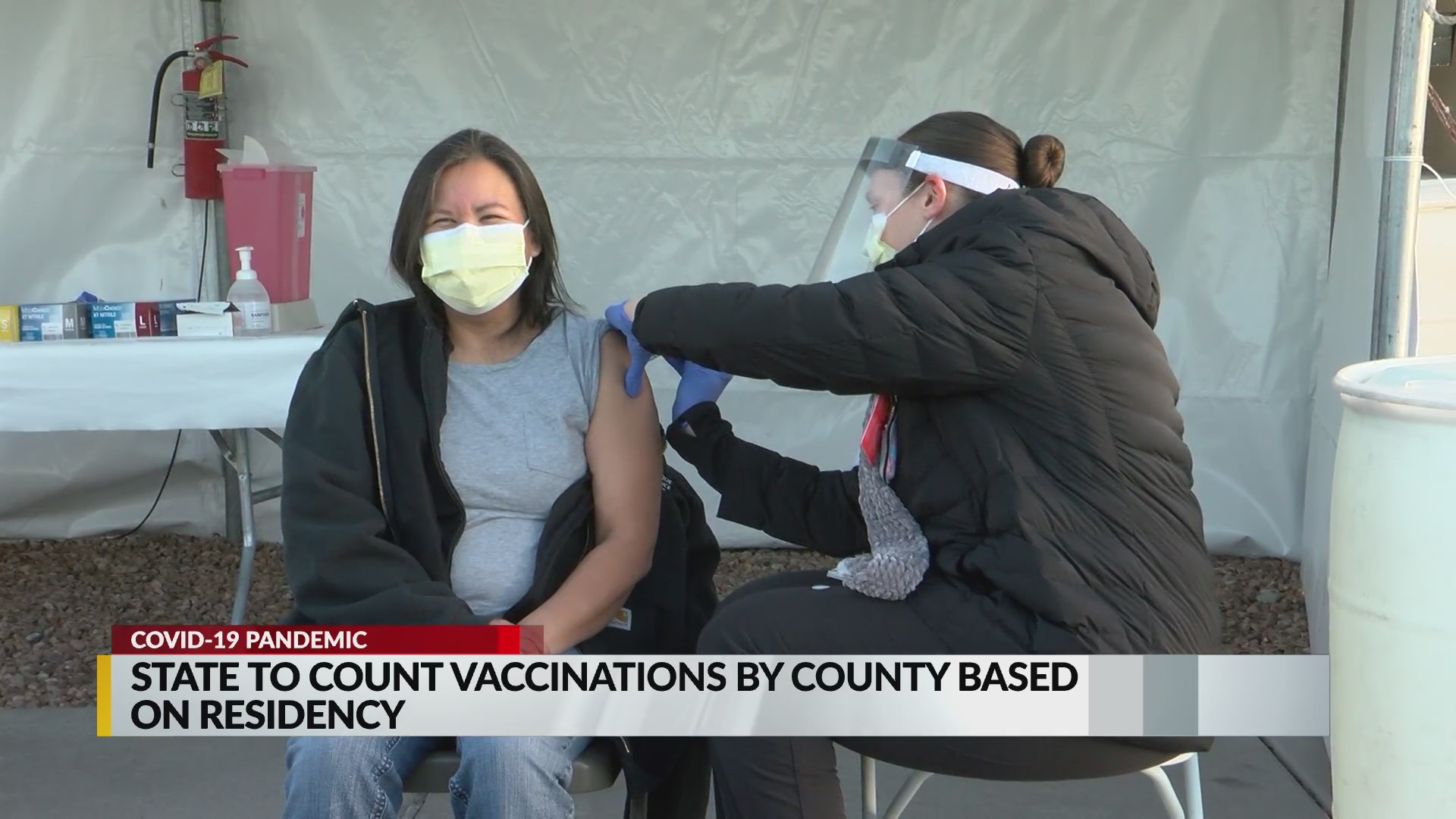 NMDOH adjusts county COVID-19 vaccination figures – KRQE NEWS 13 ...