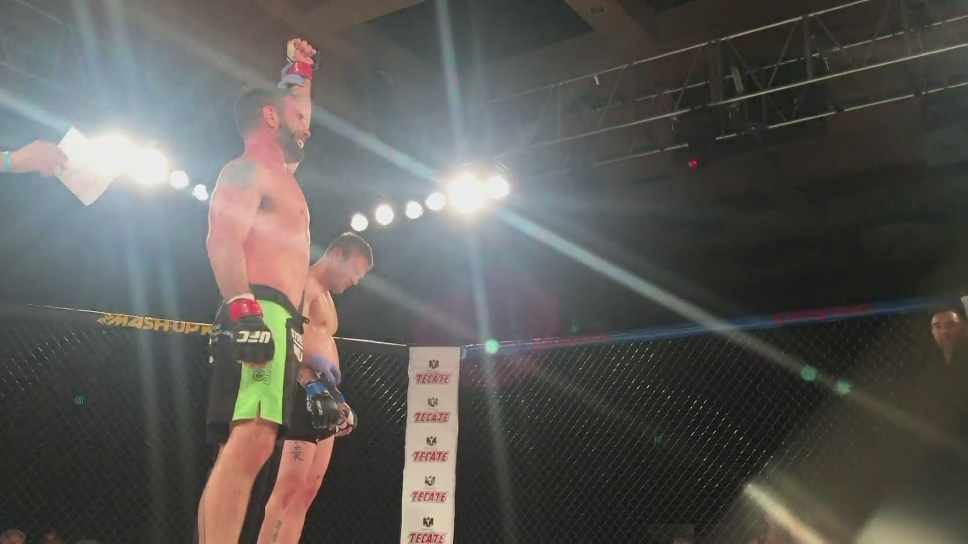 Former UFC Fighter, Isaac Vallie-Flagg is turning his life around ...