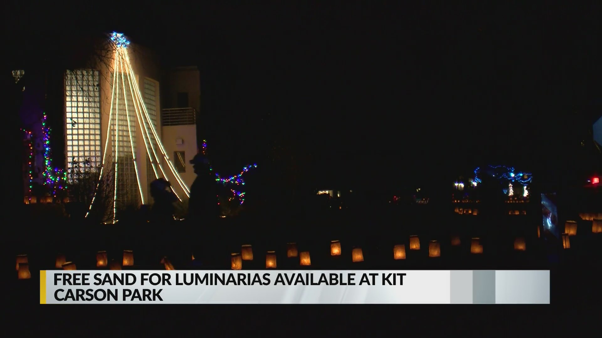 Free sand available for local luminarias – KRQE NEWS 13 – Breaking News ...
