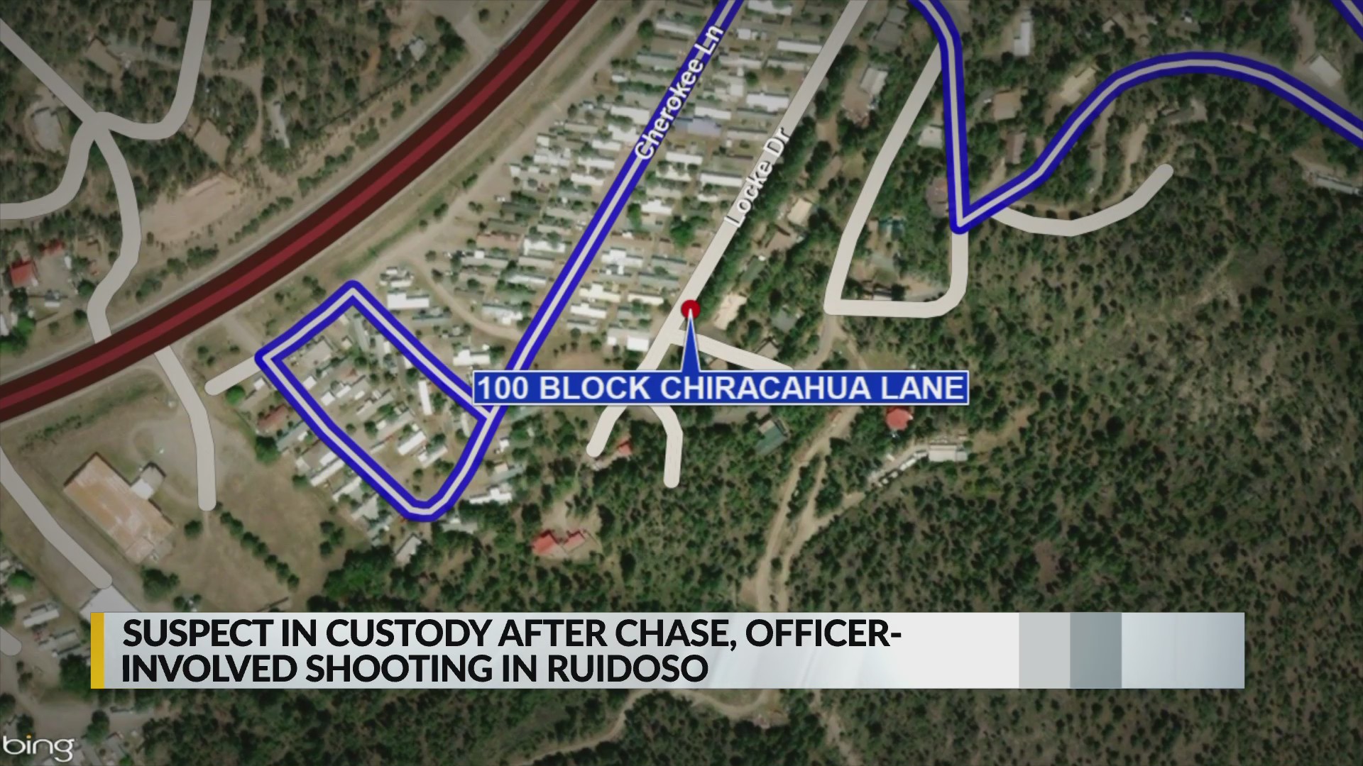 Suspect in custody following officer-involved shooting in Ruidoso ...