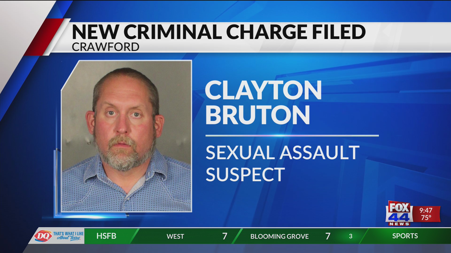 Crawford Police Chief faces new charge of Sexual Assault – KWKT – FOX 44