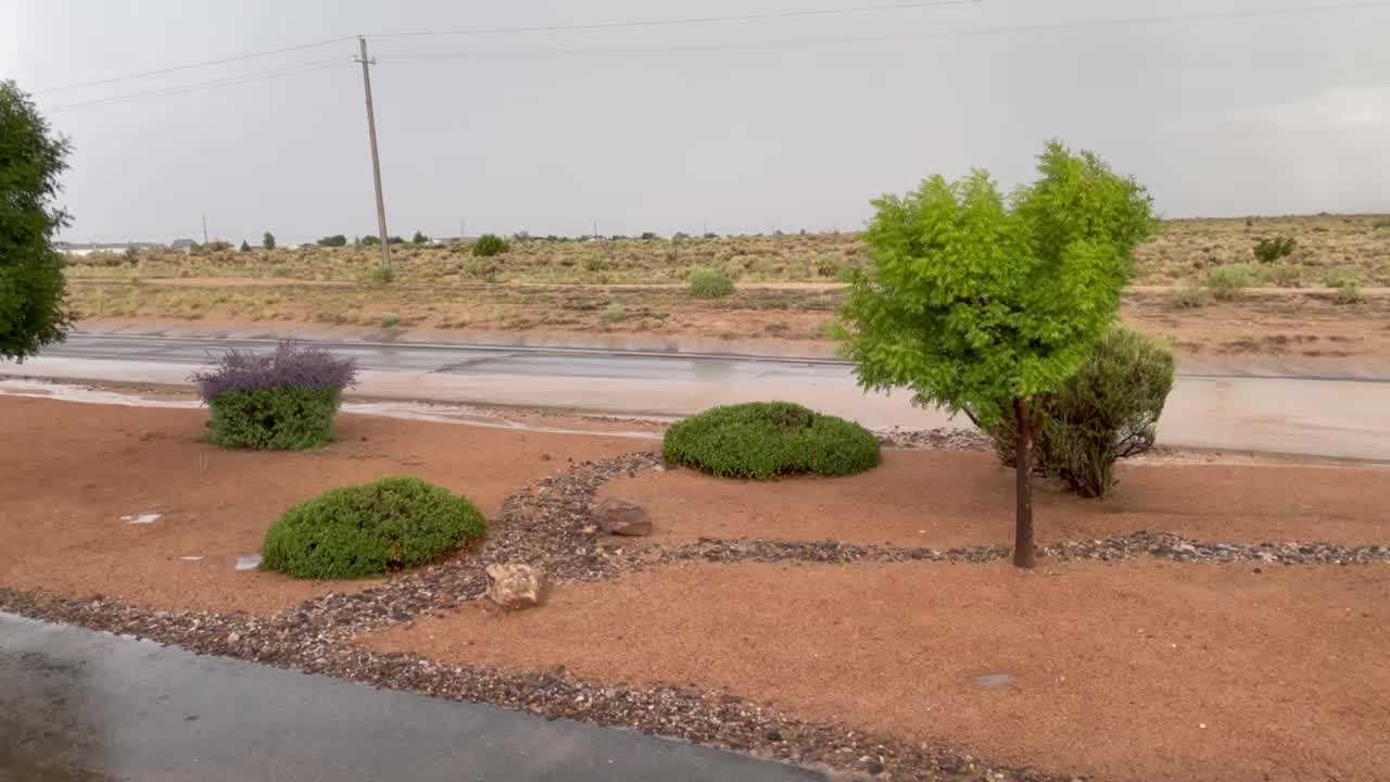 Road flooding on Northern near Rainbow in Rio Rancho, courtesy David ...